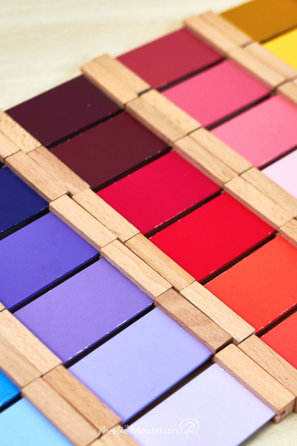 Montessori Sensorial Color Activities for Kids - Master the Montessori Life