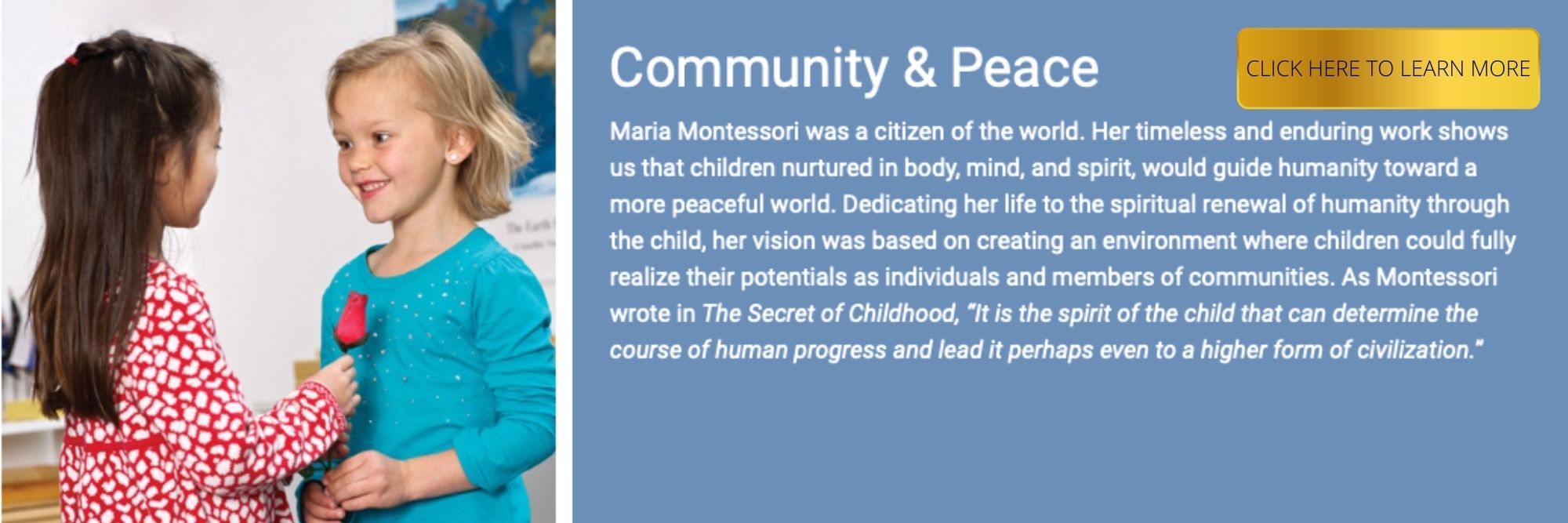 Montessori Practical Life Peace Table - Master the Montessori Life