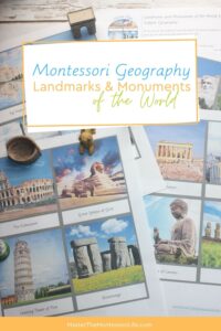 Montessori Geography Landmarks and Monuments of the World
