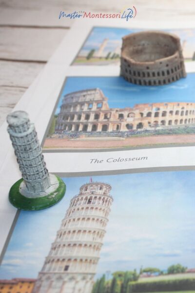 Montessori Geography Landmarks and Monuments of the World