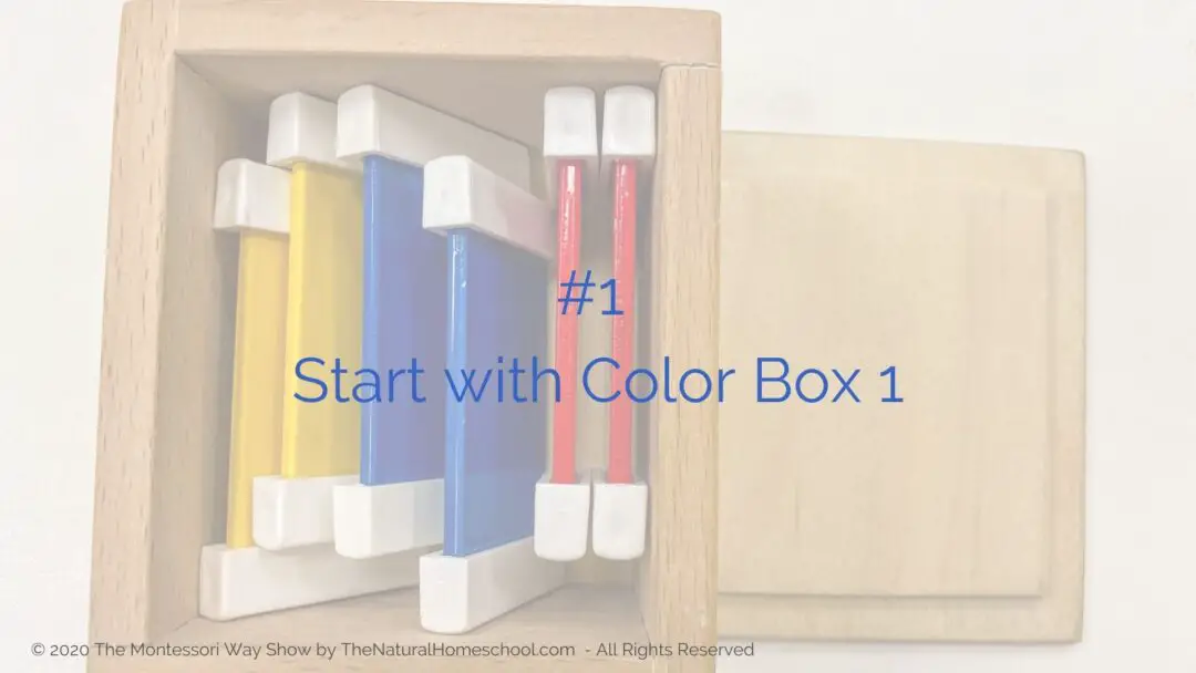 Montessori Sensorial Color Activities - Master the Montessori Life