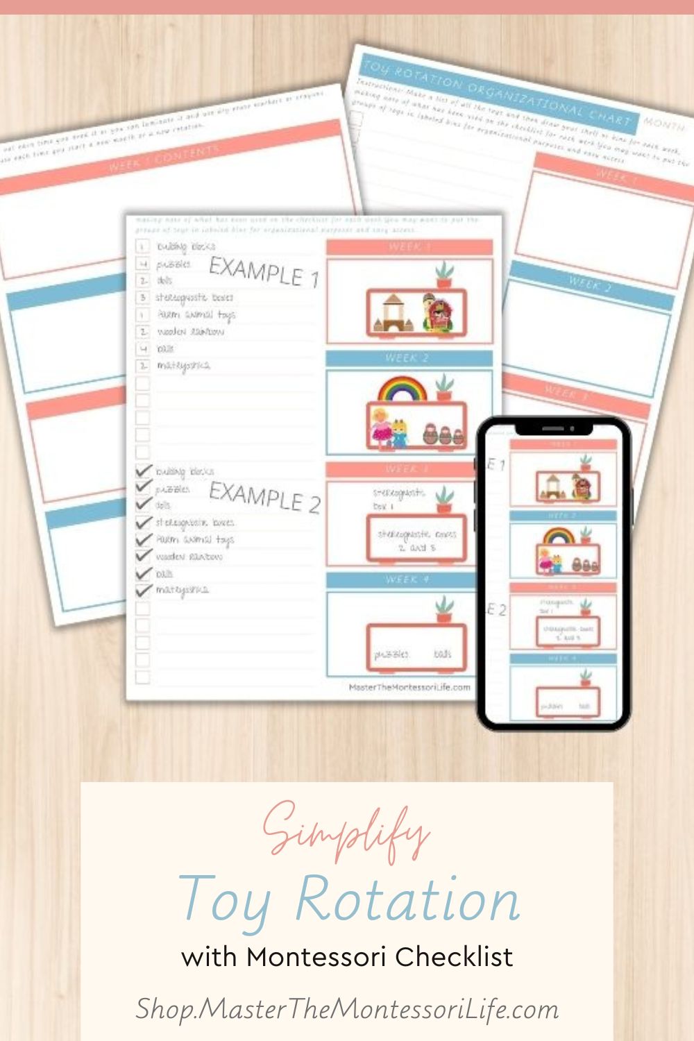 Simplify Toy Rotation with Montessori Checklist - Master the Montessori ...