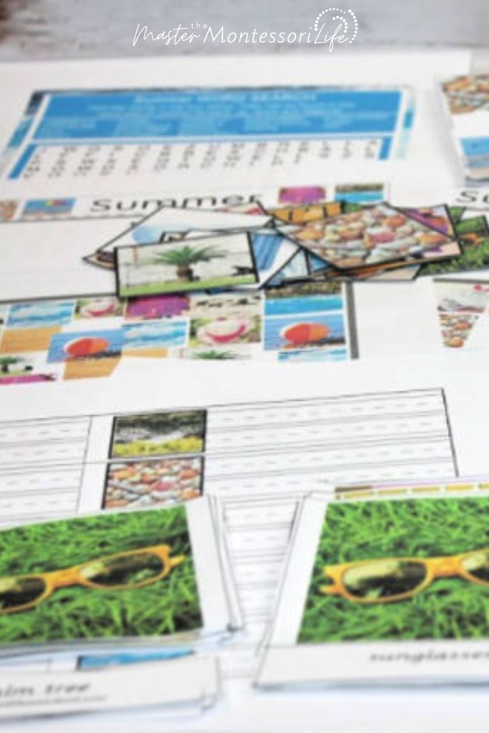 Montessori Friendly Summer Printable Bundle