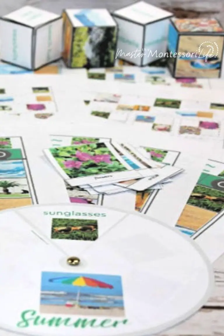 Montessori Friendly Summer Printable Bundle