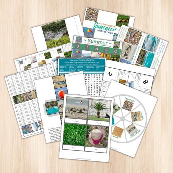 Montessori Friendly Summer Printable Bundle