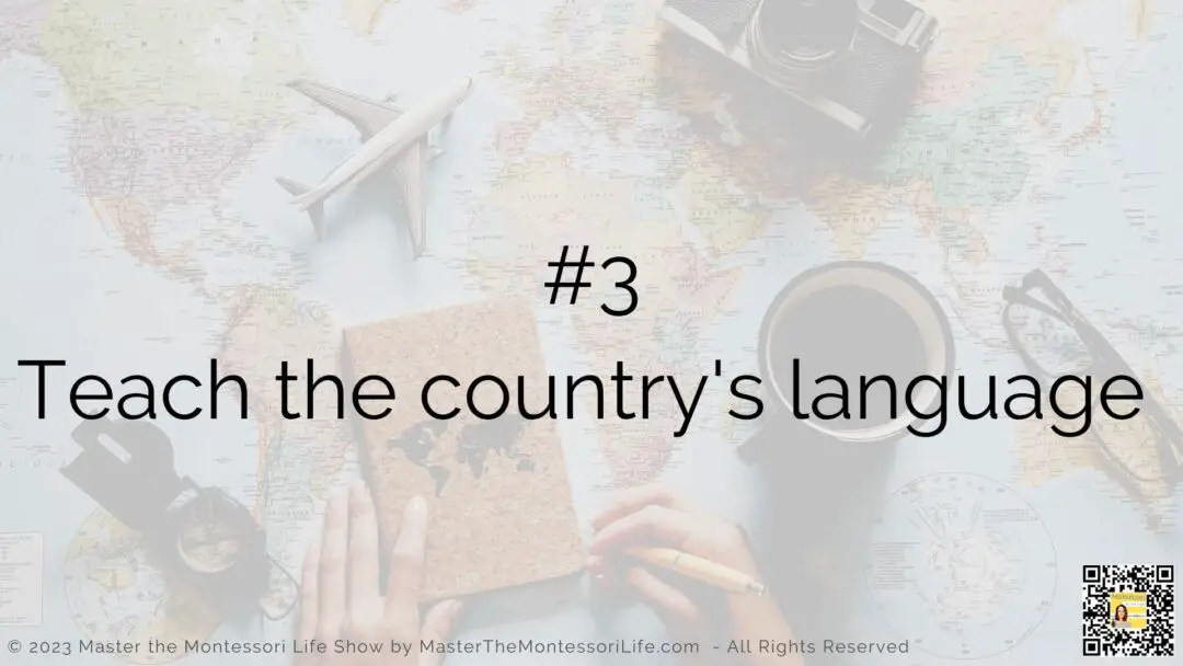 Montessori Culture: Teaching Children about their Country