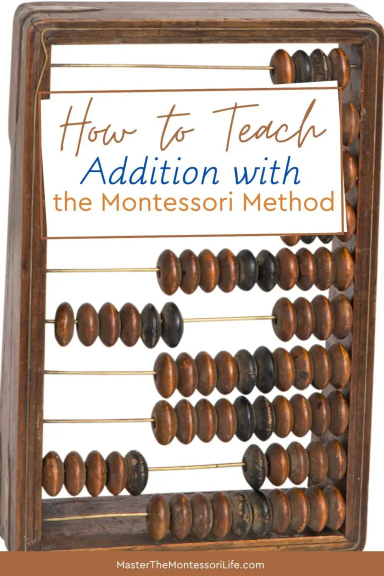 How to Teach Addition with the Montessori Method - Master the ...