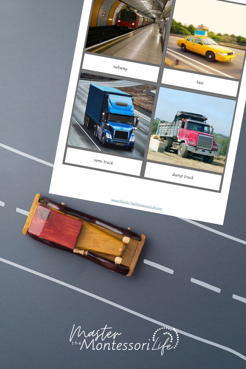 Montessori Culture: Transportation on Land - Master the Montessori Life