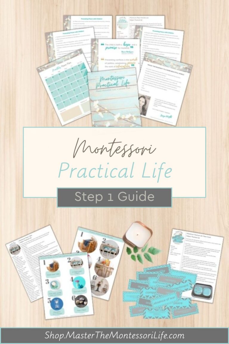 Montessori Practical Life Step 1 Guide - Master the Montessori Life